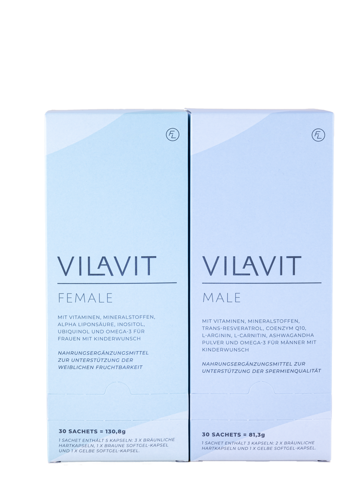 Kinderwunschvitamine und Schwangerschaftsvitamine in Premium-Qualität